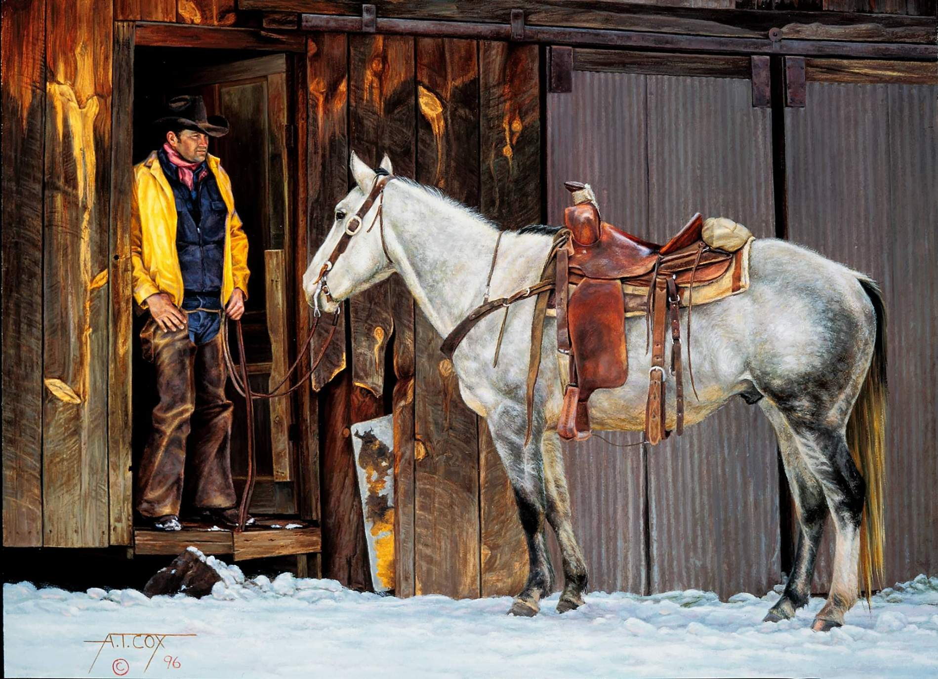 Solve another wonderful painting by Tim Cox jigsaw puzzle online with ...