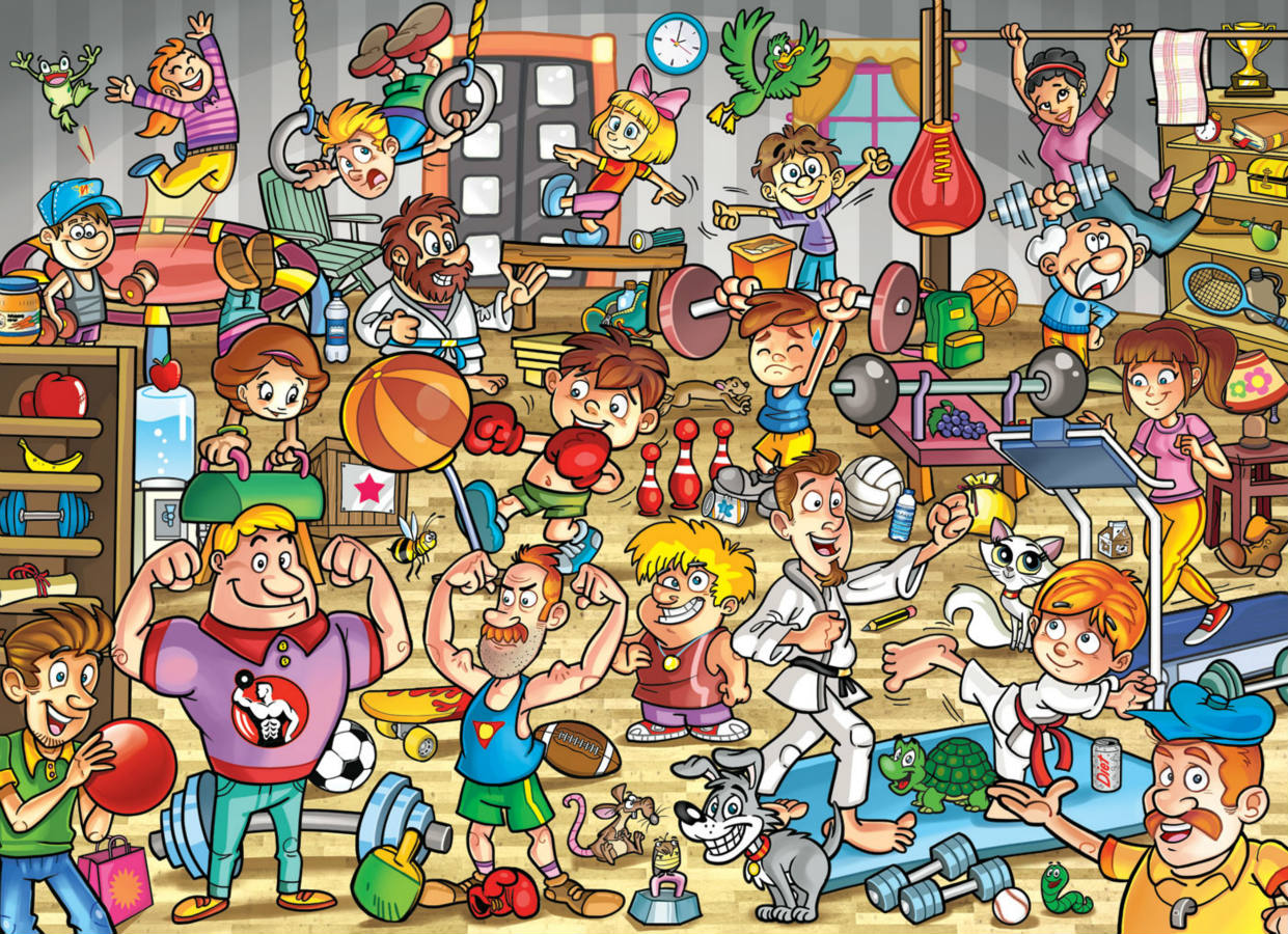 Solve gym jigsaw puzzle online with 117 pieces