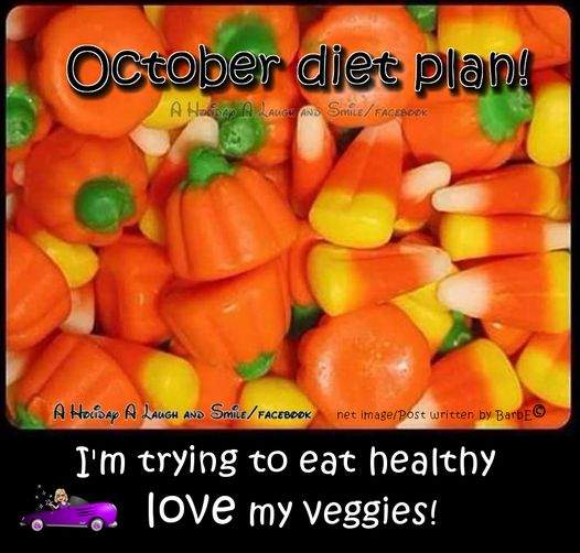 Solve October Diet Plan jigsaw puzzle online with 64 pieces