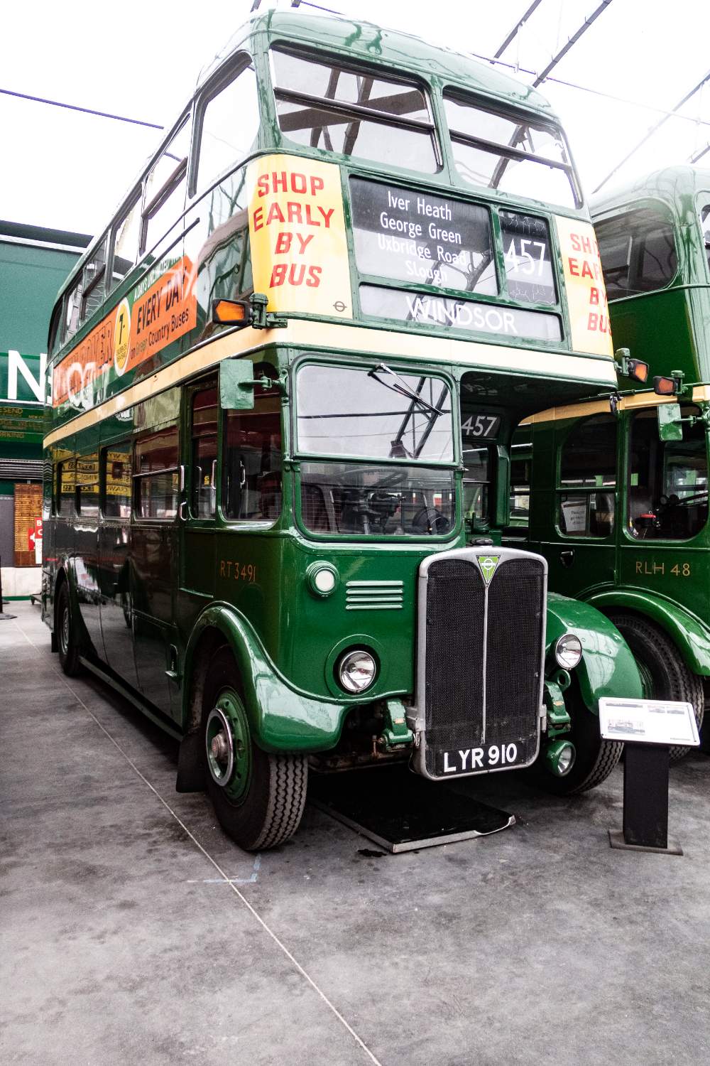 Solve London Bus Museum Brooklands 01-03-2019 Reg No LYR 910 AEC Regent ...