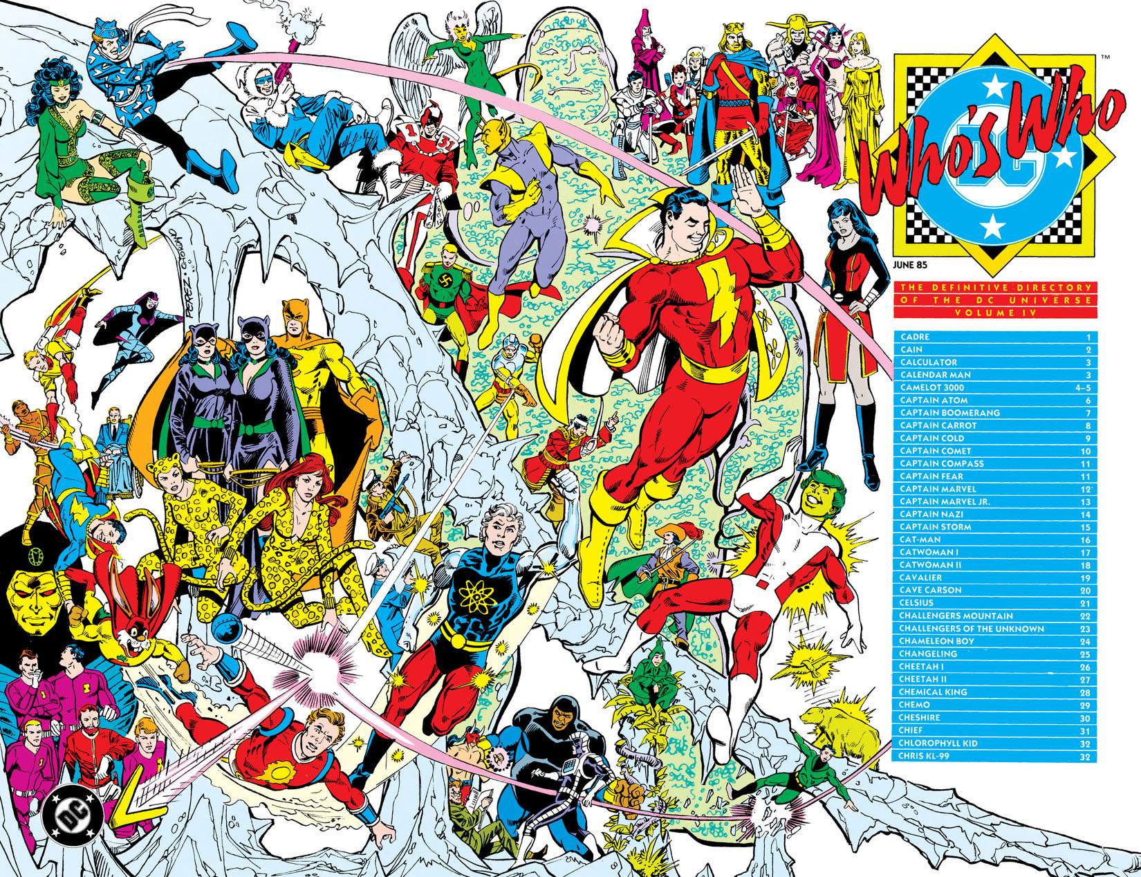 Solve Who's Who 4 jigsaw puzzle online with 252 pieces