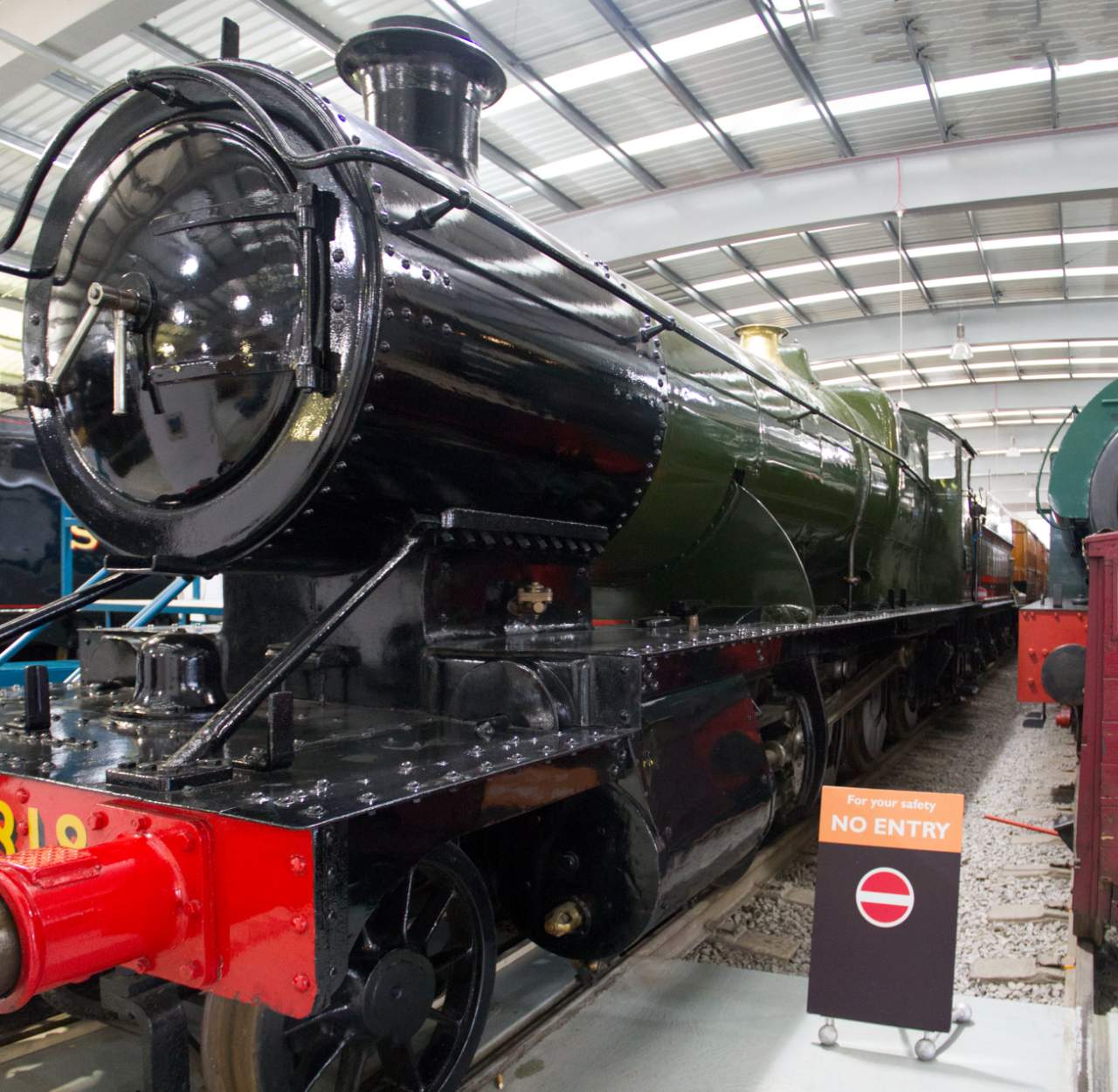 Solve NRM Shildon 08-01-2016 GWR 2-8-0 28xx Class No. 2818 1905 h pan ...