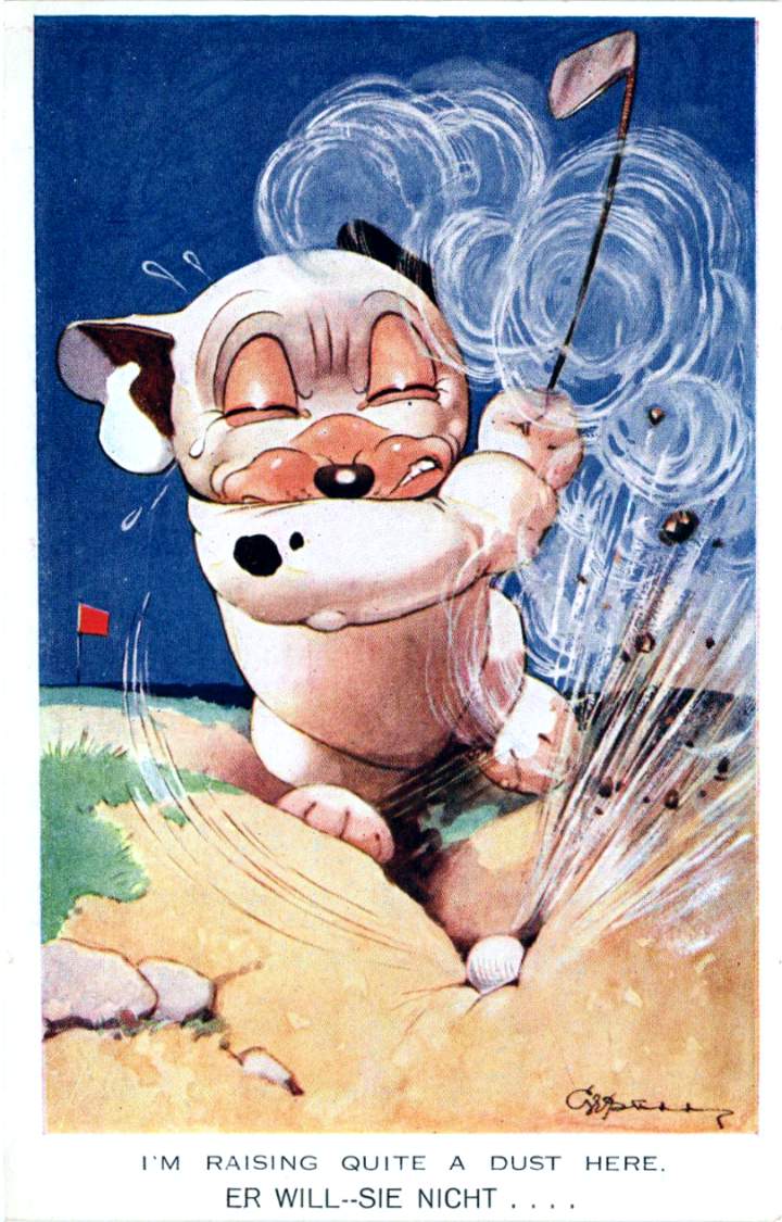 Jigsaw Puzzle | Bonzo Series, I 'm raising quite a dust here, ca 1926 ...