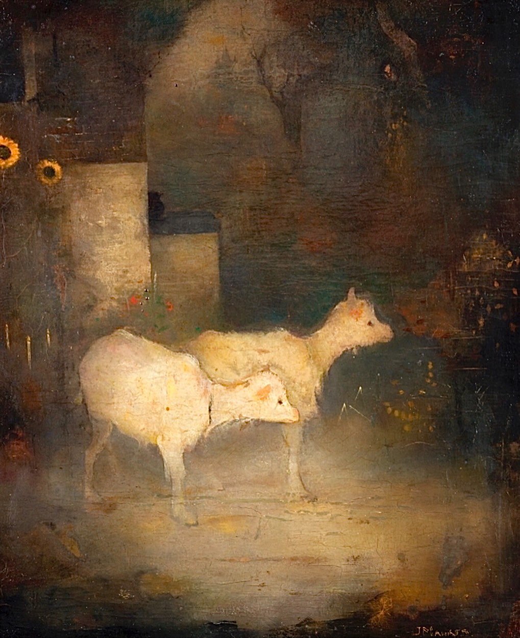 Solve Twee Geitjes in Bos, 1910, Jan Mankes (1889-1920) jigsaw puzzle ...