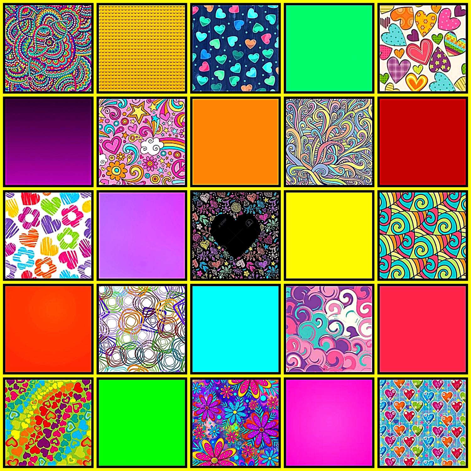 Solve Hearts Galore jigsaw puzzle online with 169 pieces