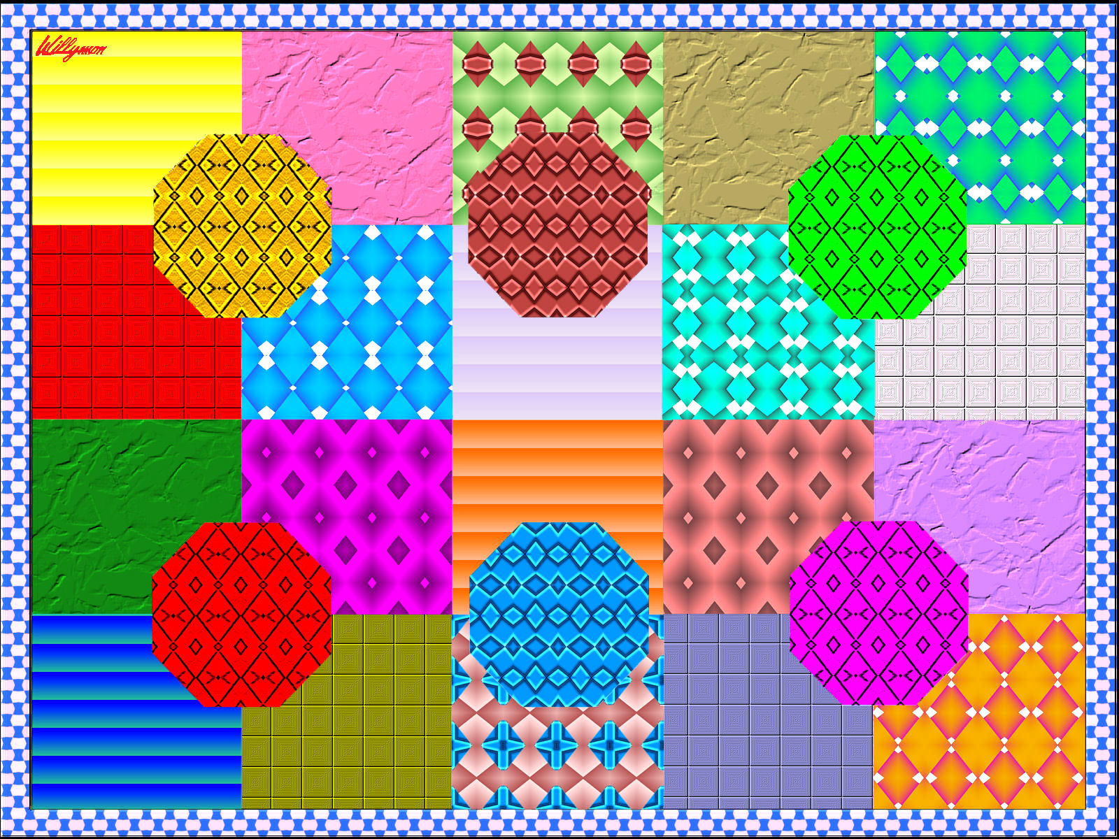 Solve patterns & textures jigsaw puzzle online with 252 pieces