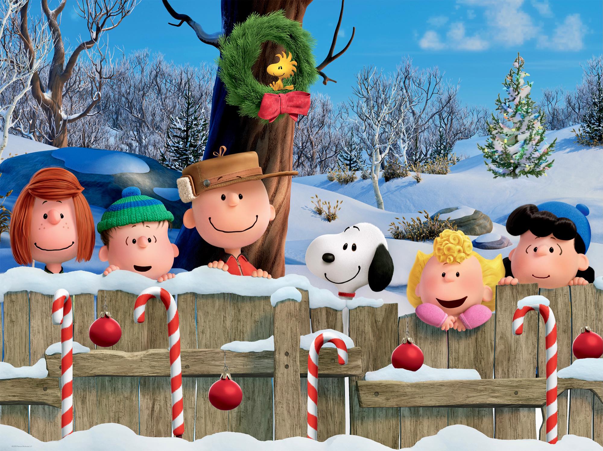 Solve FENCE PEANUTS TOGETHER TIME jigsaw puzzle online with 266 pieces