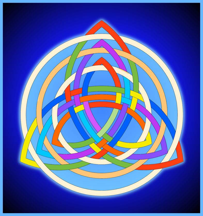 Solve triple_trinity_knot jigsaw puzzle online with 90 pieces