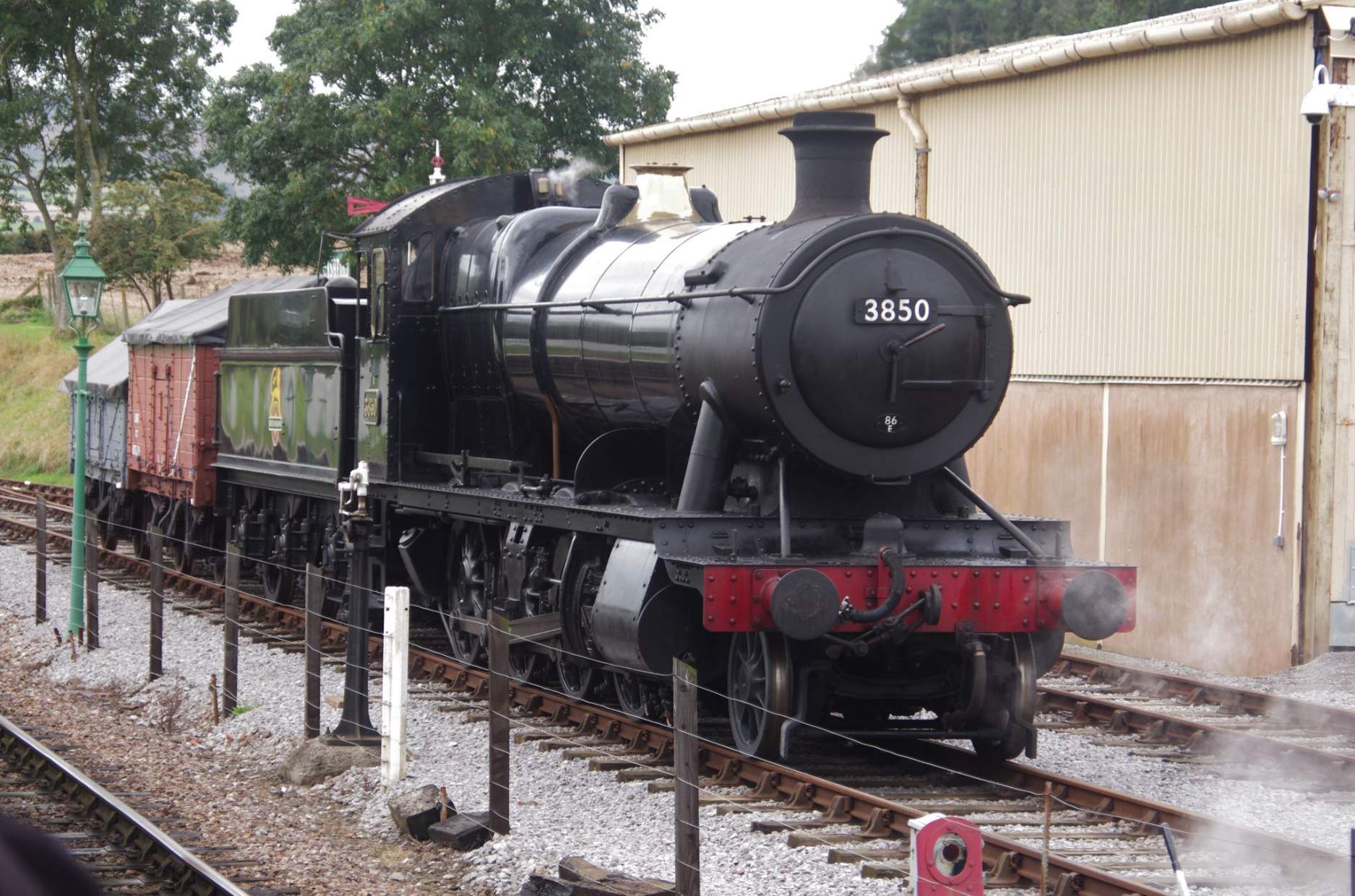 Solve GWR 28xx Class 2-8-0 3850. jigsaw puzzle online with 150 pieces