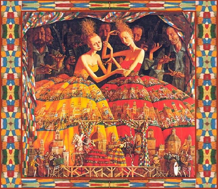 Solve Puppet Show jigsaw puzzle online with 110 pieces