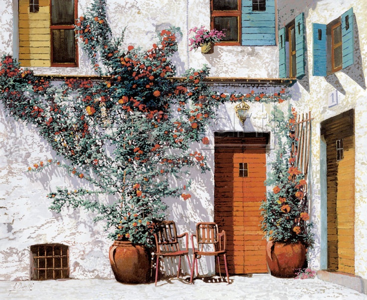 Solve Guido Borelli Art jigsaw puzzle online with 80 pieces