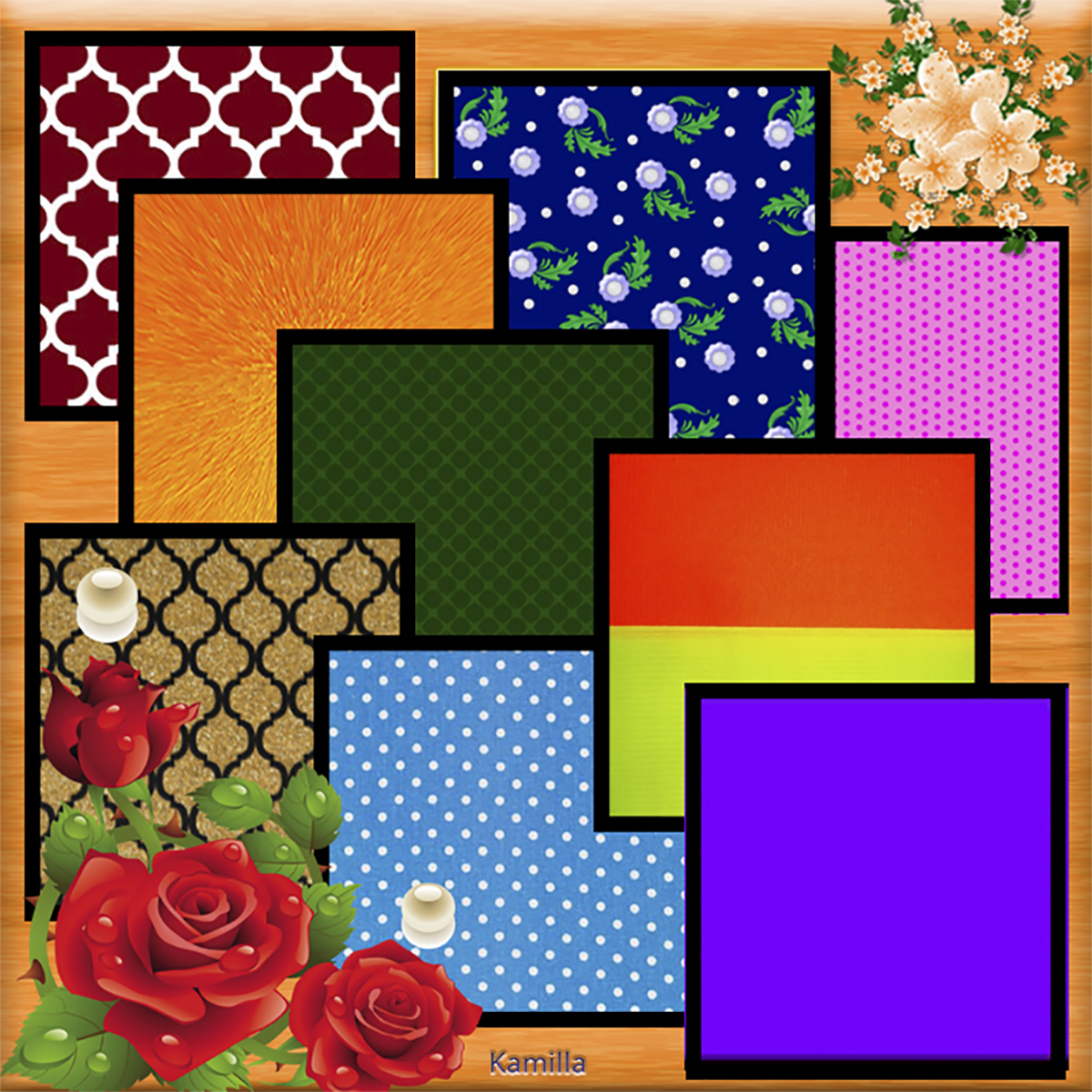 Solve Коллаж 145 jigsaw puzzle online with 144 pieces