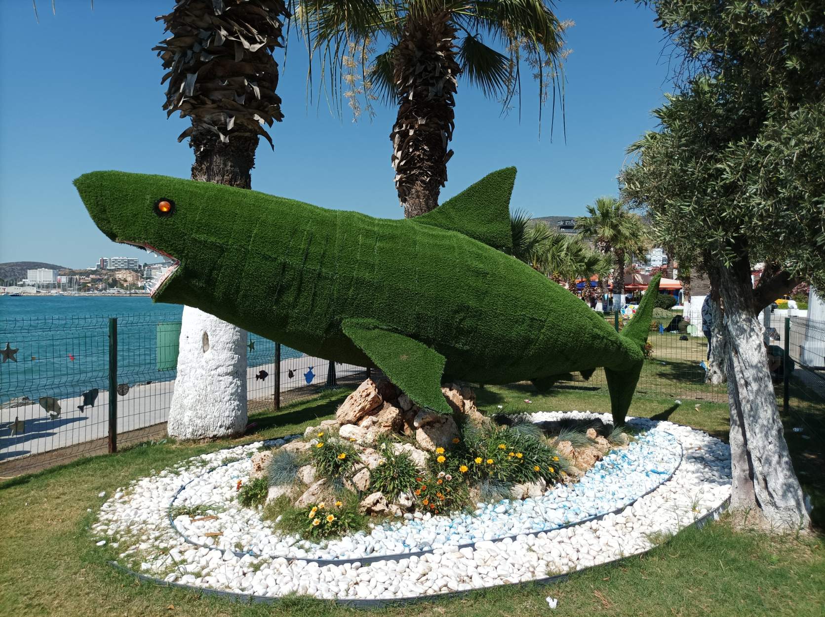 Solve shark in Turkey jigsaw puzzle online with 140 pieces