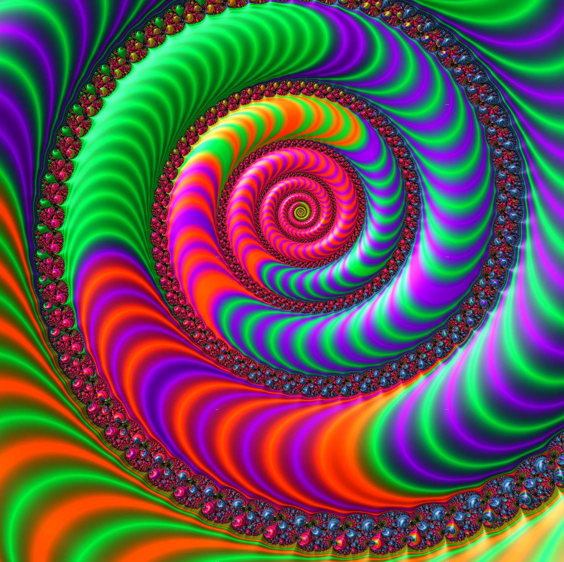 Solve fractal spiral jigsaw puzzle online with 81 pieces