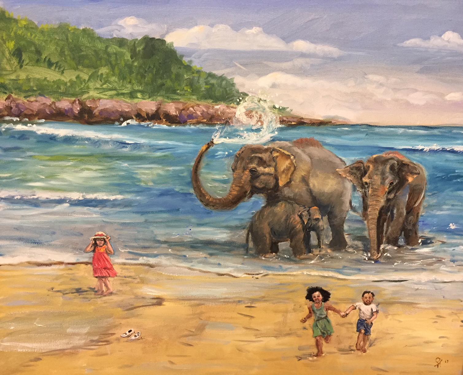 Solve Elephants jigsaw puzzle online with 208 pieces