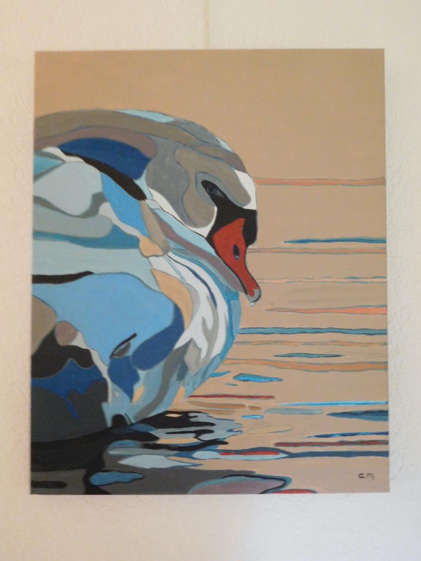 Solve gans 2017, (one of my acryl paintings) jigsaw puzzle online with ...
