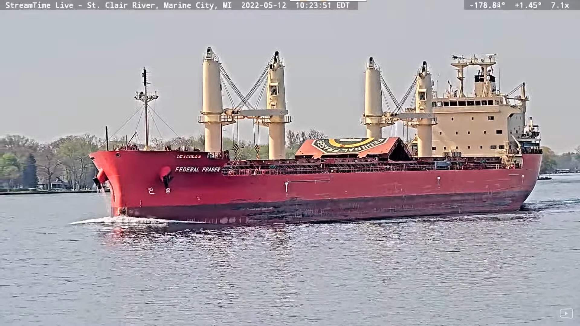 Solve Federal Fraser - Ocean-Going Freighter - Marine City, MI (2022-05 ...
