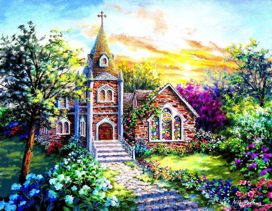 Jigsaw Puzzle | A Tranquil Setting by Nicky Boehme | 80 pieces | Jigidi