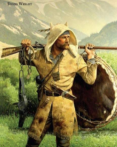 Solve Red Mountain Trapper jigsaw puzzle online with 63 pieces