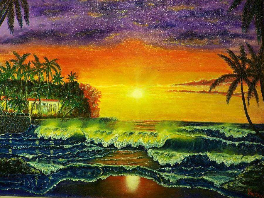 Solve Aloha Light jigsaw puzzle online with 165 pieces