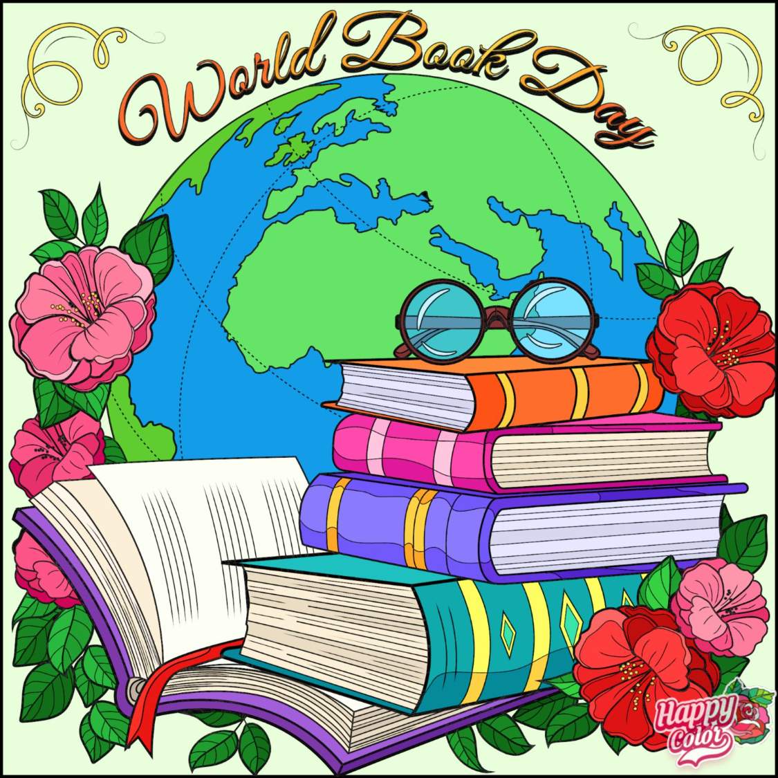 Solve PUZZLE - World Book Day jigsaw puzzle online with 81 pieces