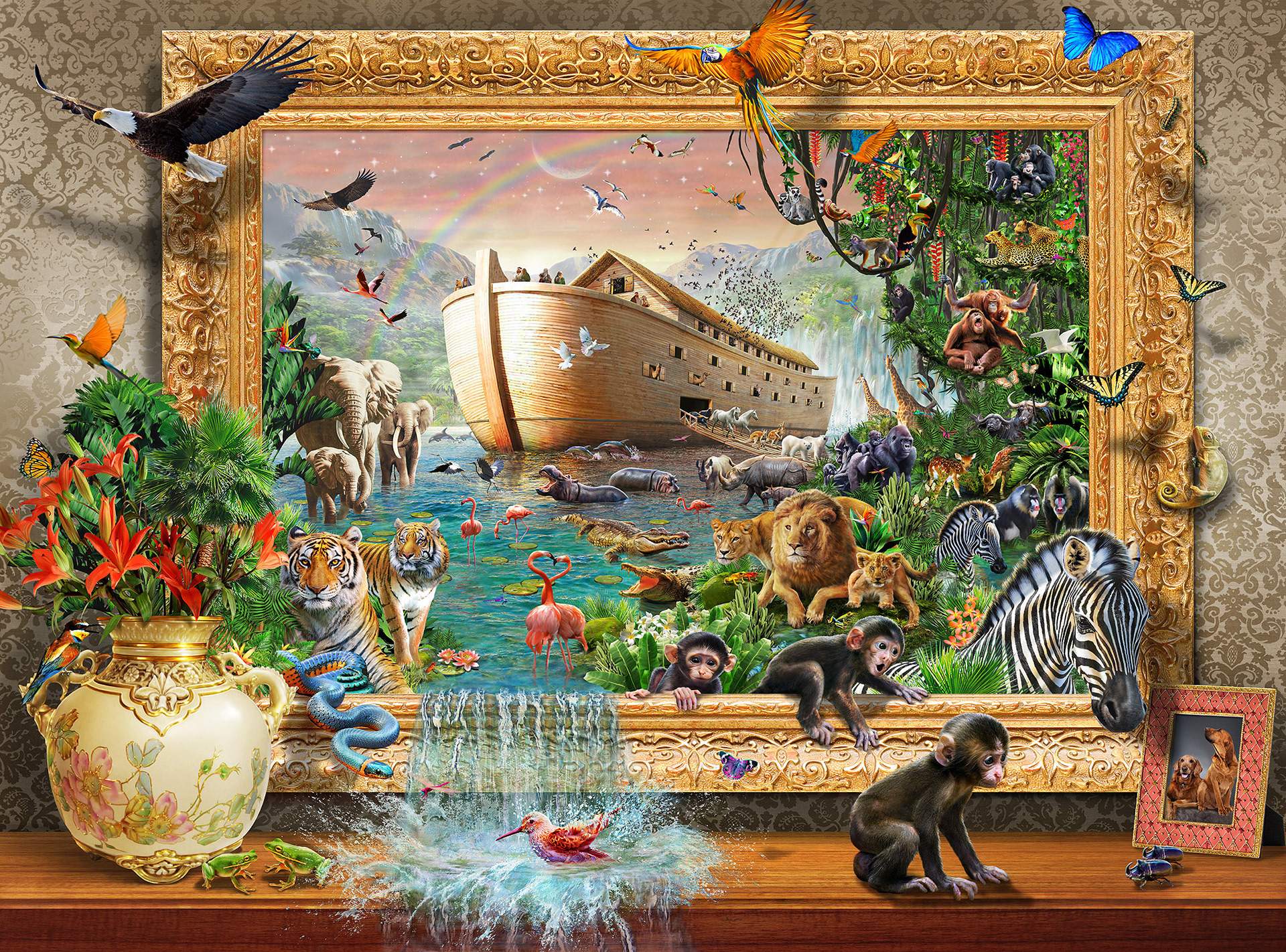 Solve Coming to Life jigsaw puzzle online with 252 pieces