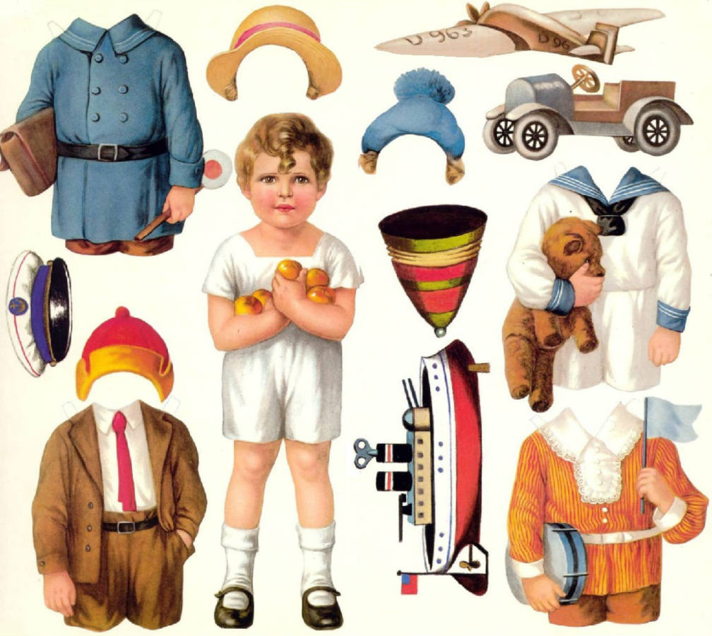 Solve Paper Doll jigsaw puzzle online with 72 pieces