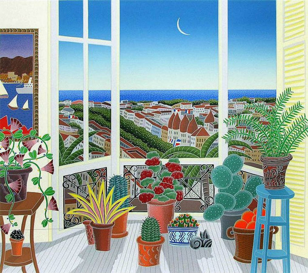 Solve Artist Thomas McKnight jigsaw puzzle online with 90 pieces