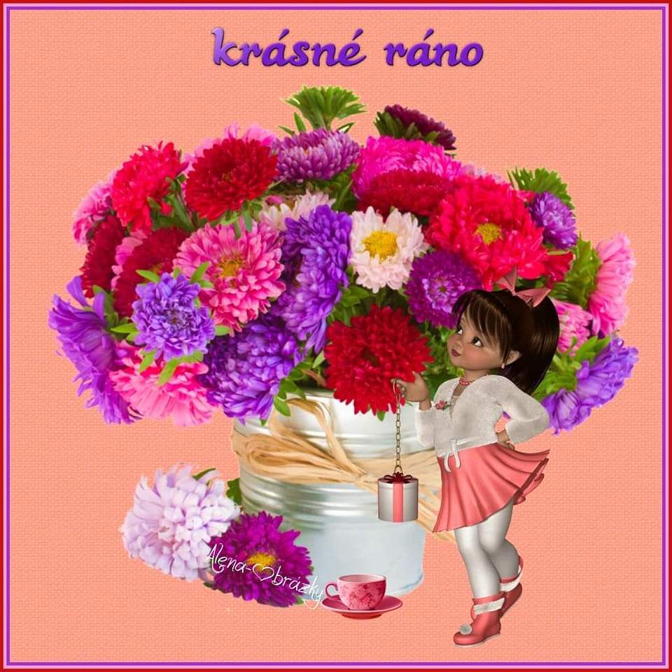 Solve -krásné ráno jigsaw puzzle online with 64 pieces