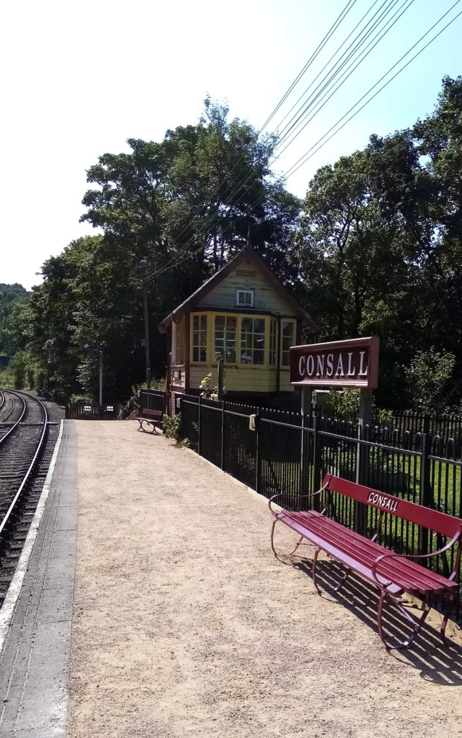 Solve Consall Signalbox jigsaw puzzle online with 126 pieces