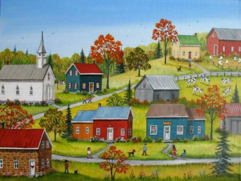 Solve Sharon Mark Artist - very small jigsaw puzzle online with 12 pieces