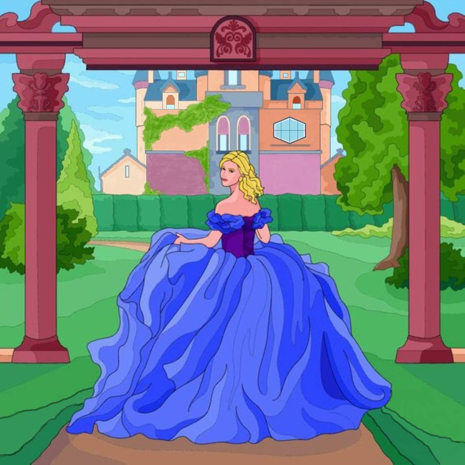 Solve A Make-Believe Princess jigsaw puzzle online with 169 pieces