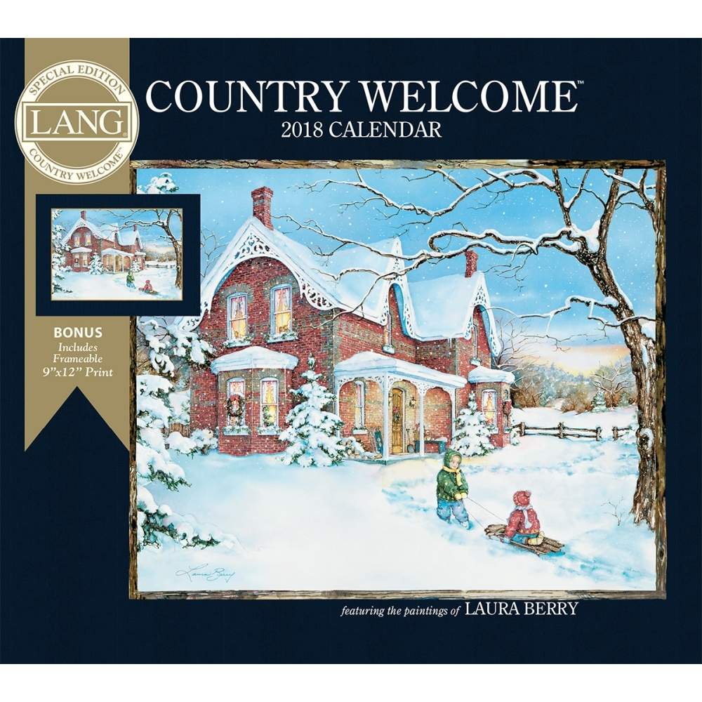 Solve LANG 2018 Wall Calendar jigsaw puzzle online with 256 pieces