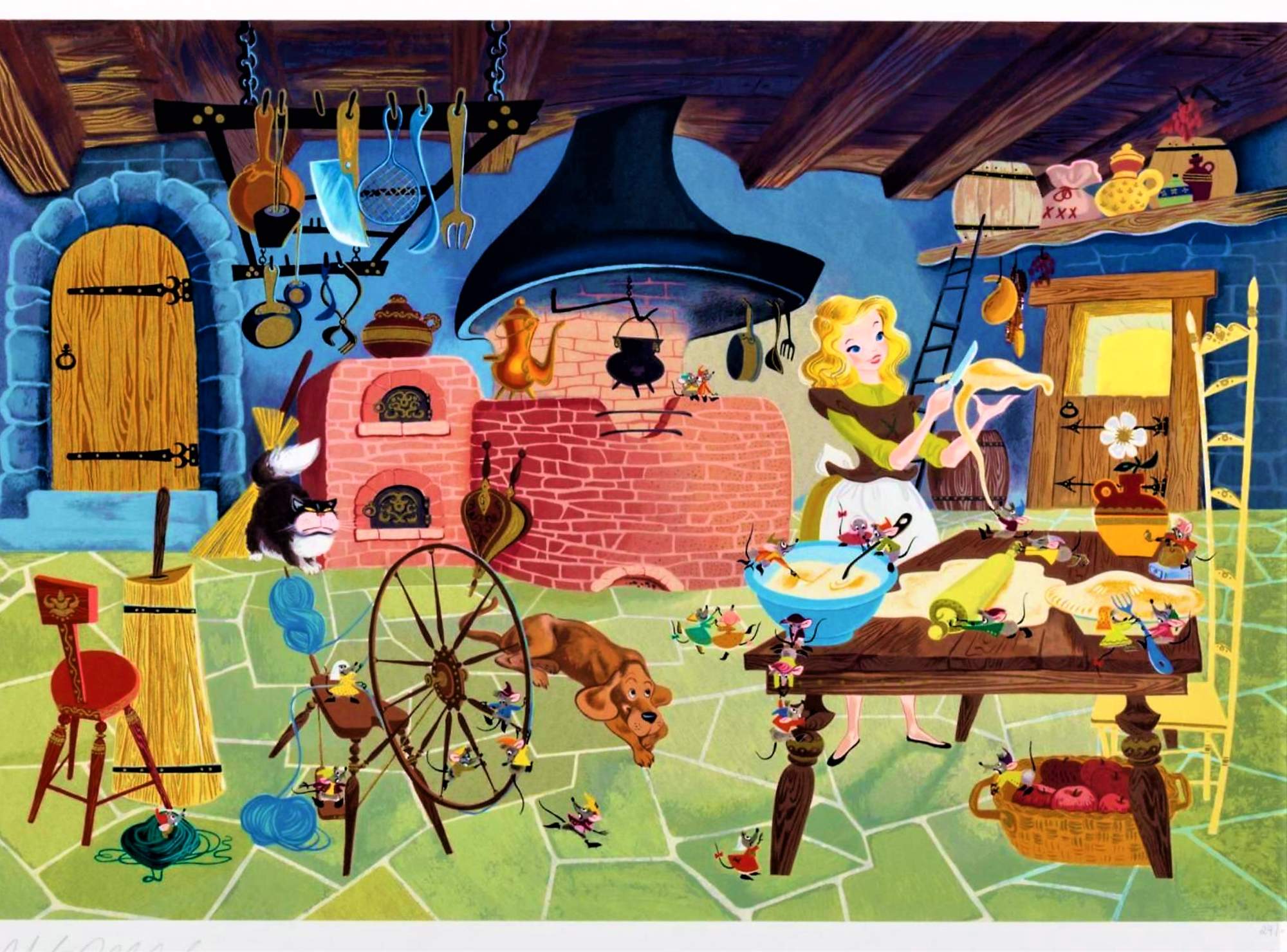 Solve Cinderella jigsaw puzzle online with 588 pieces