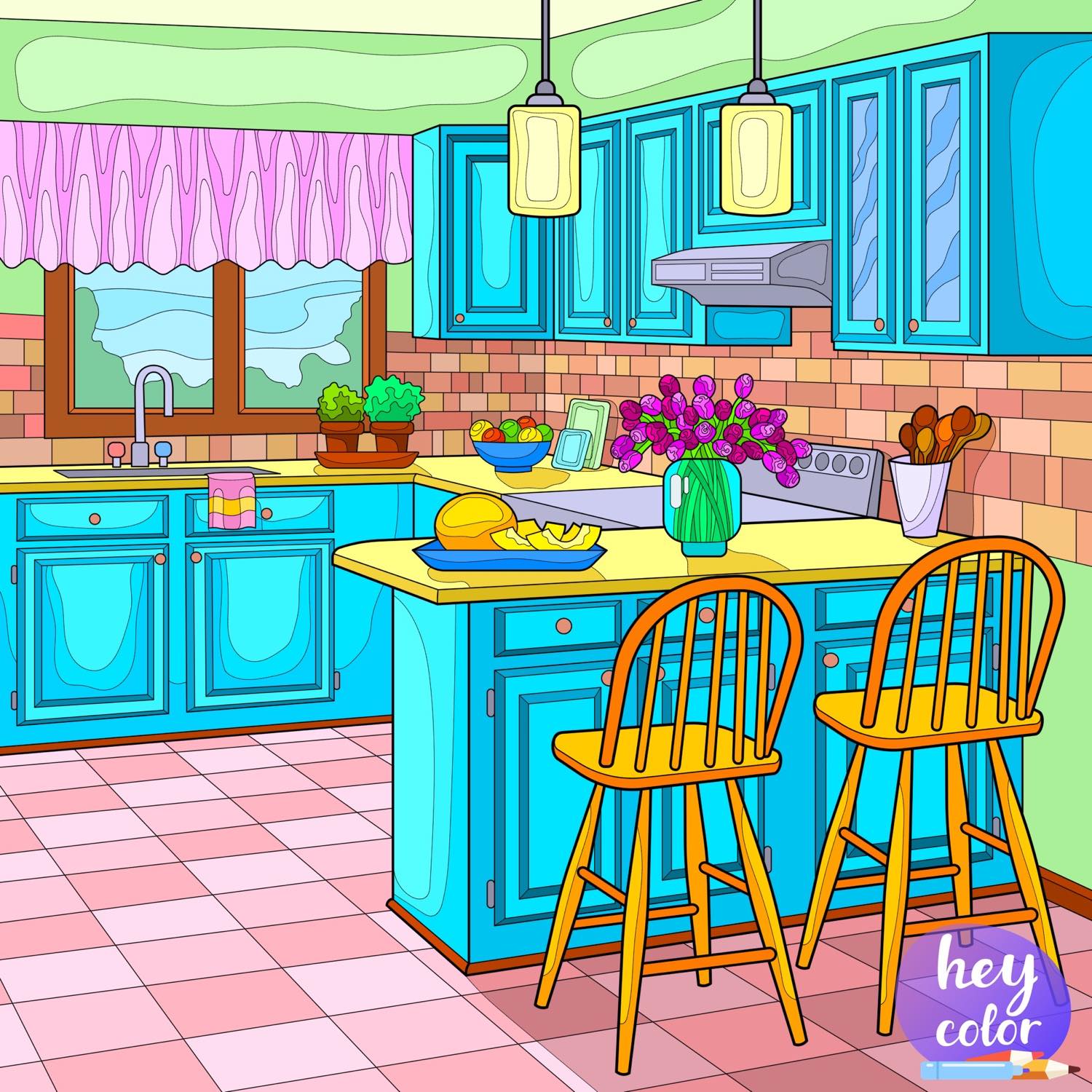 Solve A Blue Room jigsaw puzzle online with 256 pieces