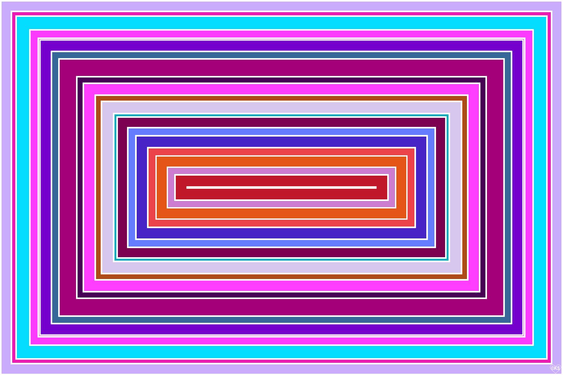 Solve Concentric Rectangles!! ~ H jigsaw puzzle online with 600 pieces