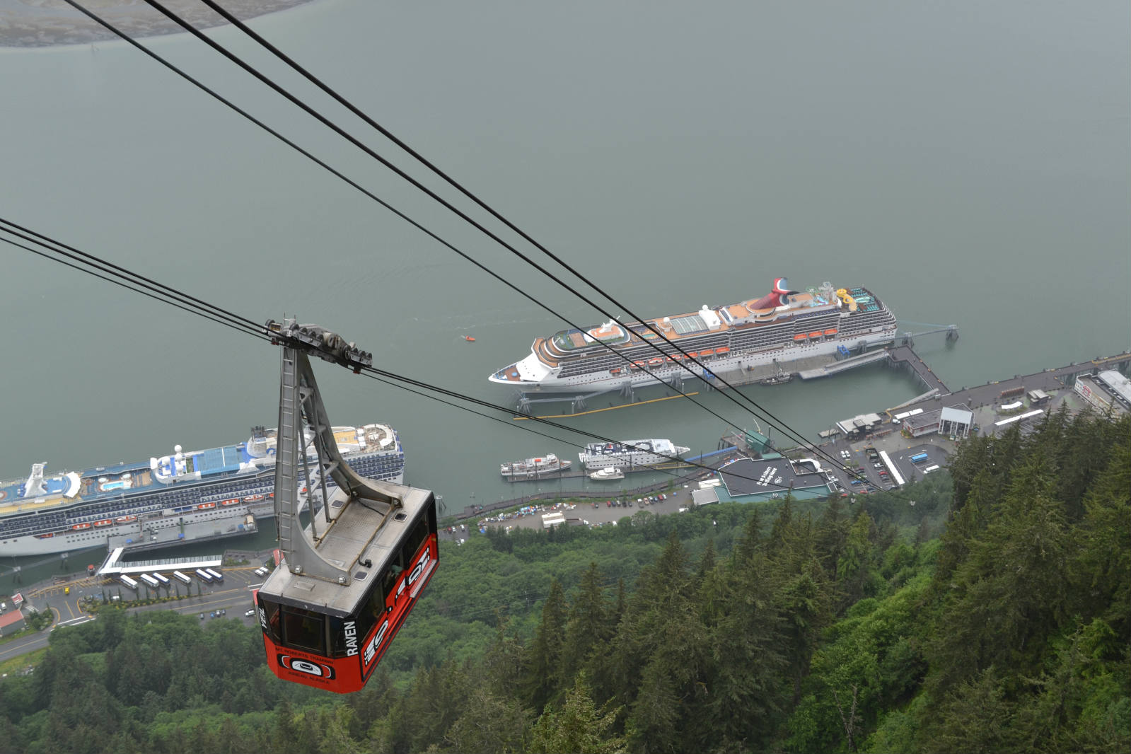 Solve Cablecar-Ketchikan,Alaska jigsaw puzzle online with 176 pieces