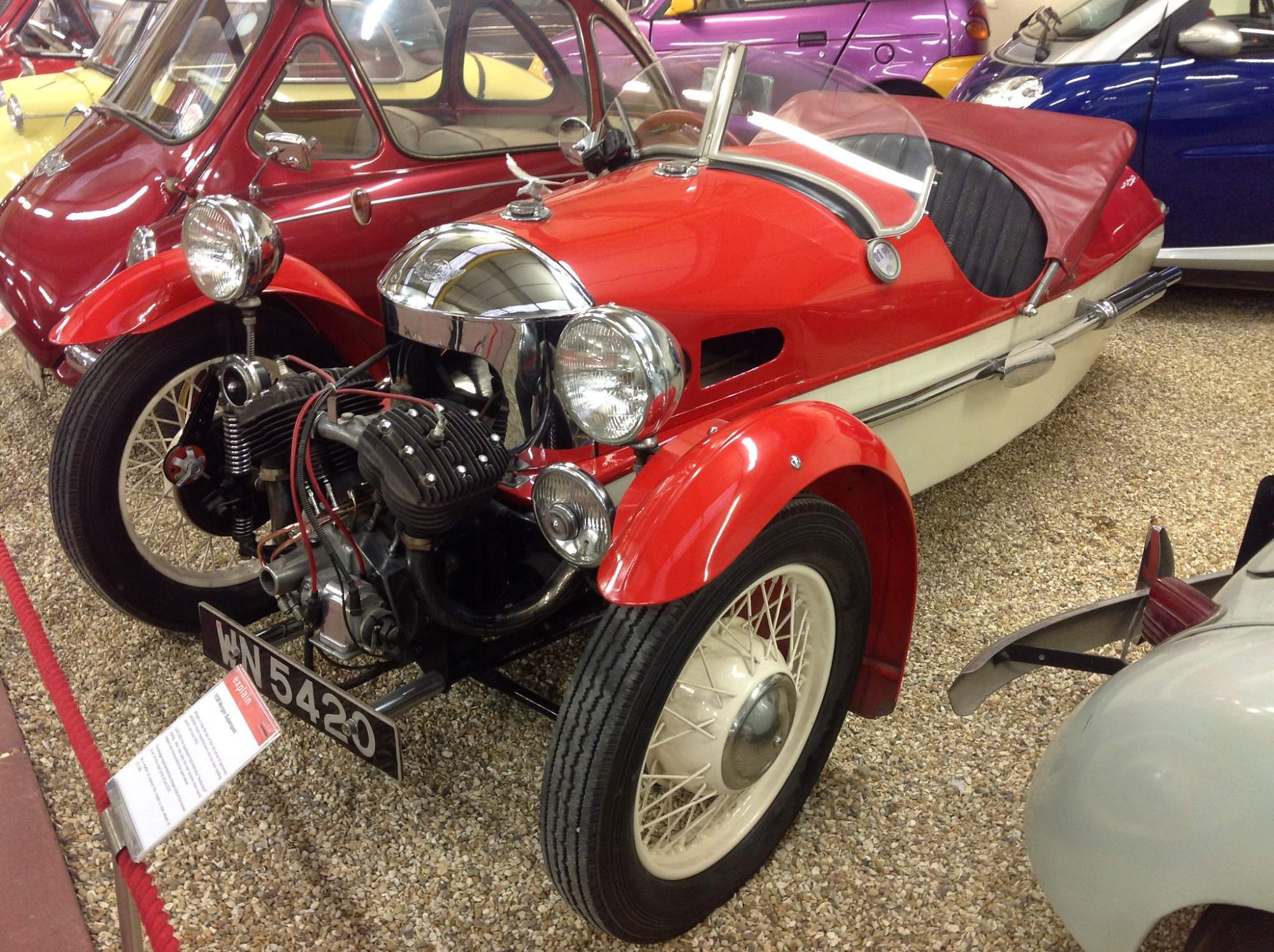 Solve Morgan "Supersport" 3-wheeler - 1933 jigsaw puzzle online with ...