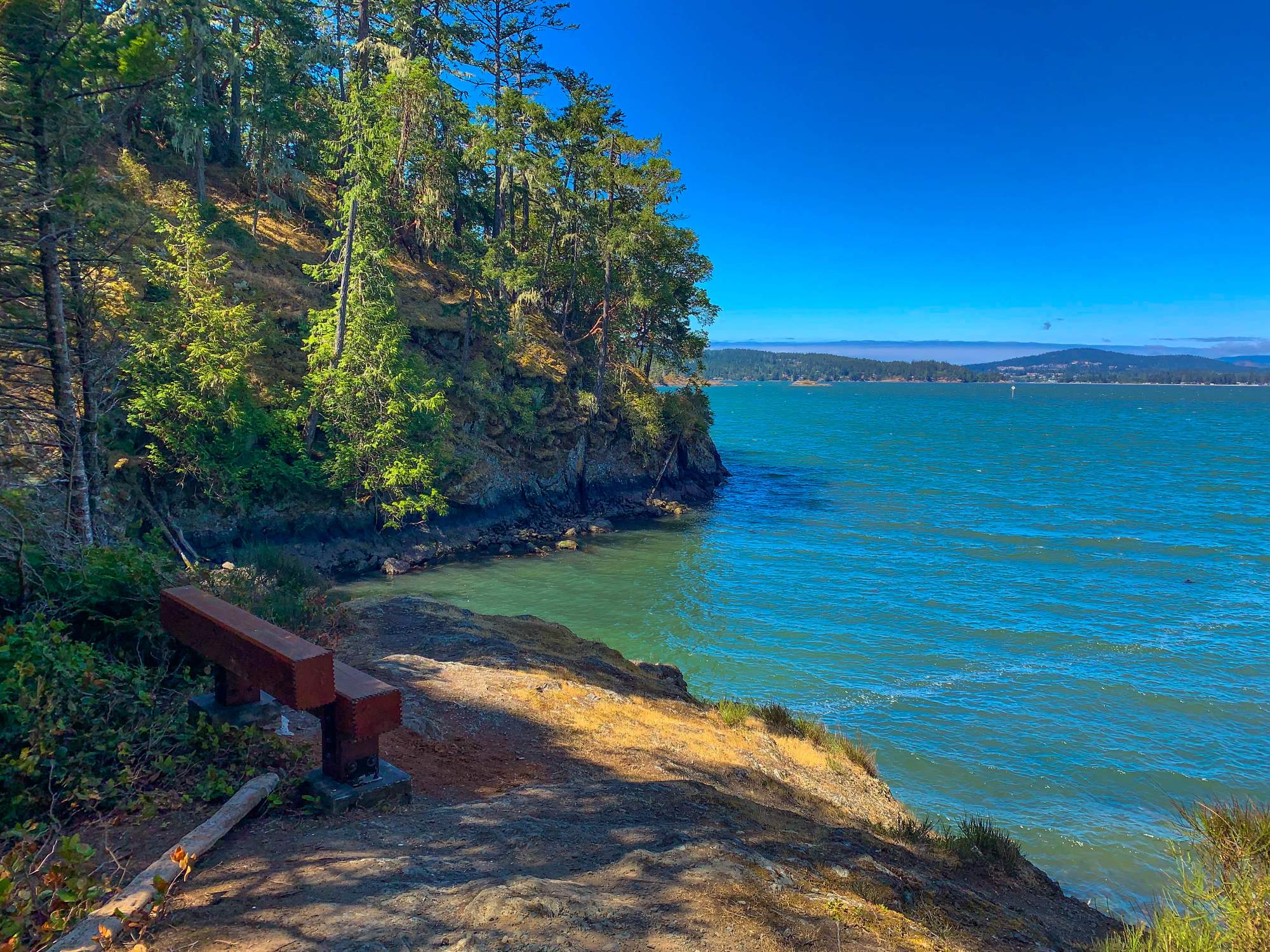 Solve A view of the Sooke Basin, a large bay near Victoria BC jigsaw ...