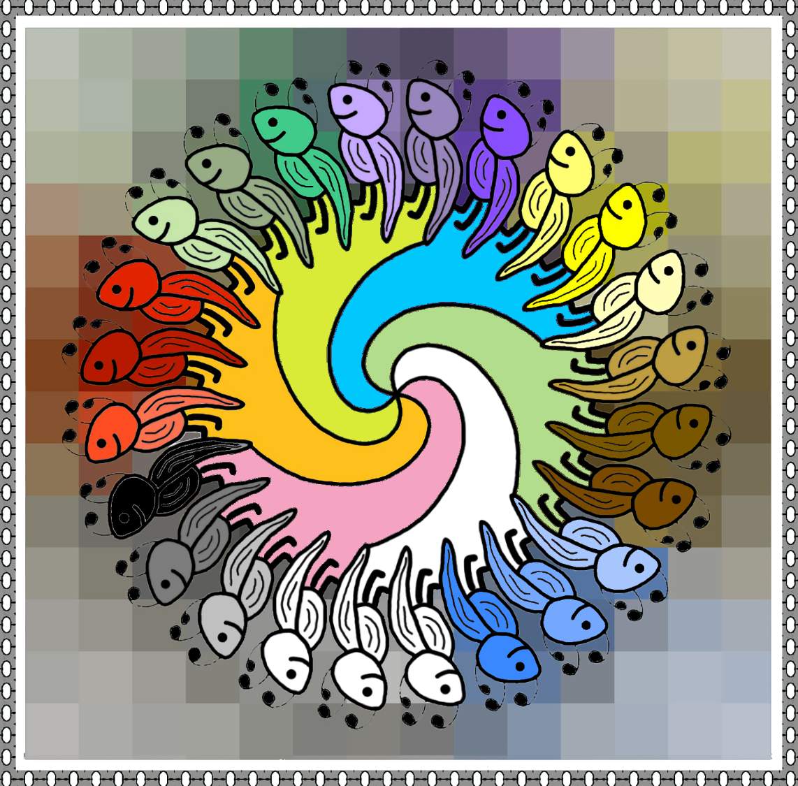 Solve family dance jigsaw puzzle online with 64 pieces