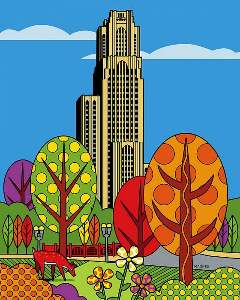 Solve Artist Ron Magnes jigsaw puzzle online with 180 pieces