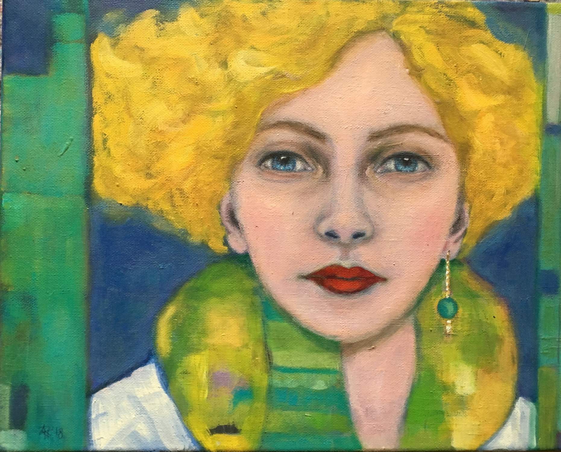 Solve Alice Rudolf-Hinse Artwork - (3) jigsaw puzzle online with 238 pieces