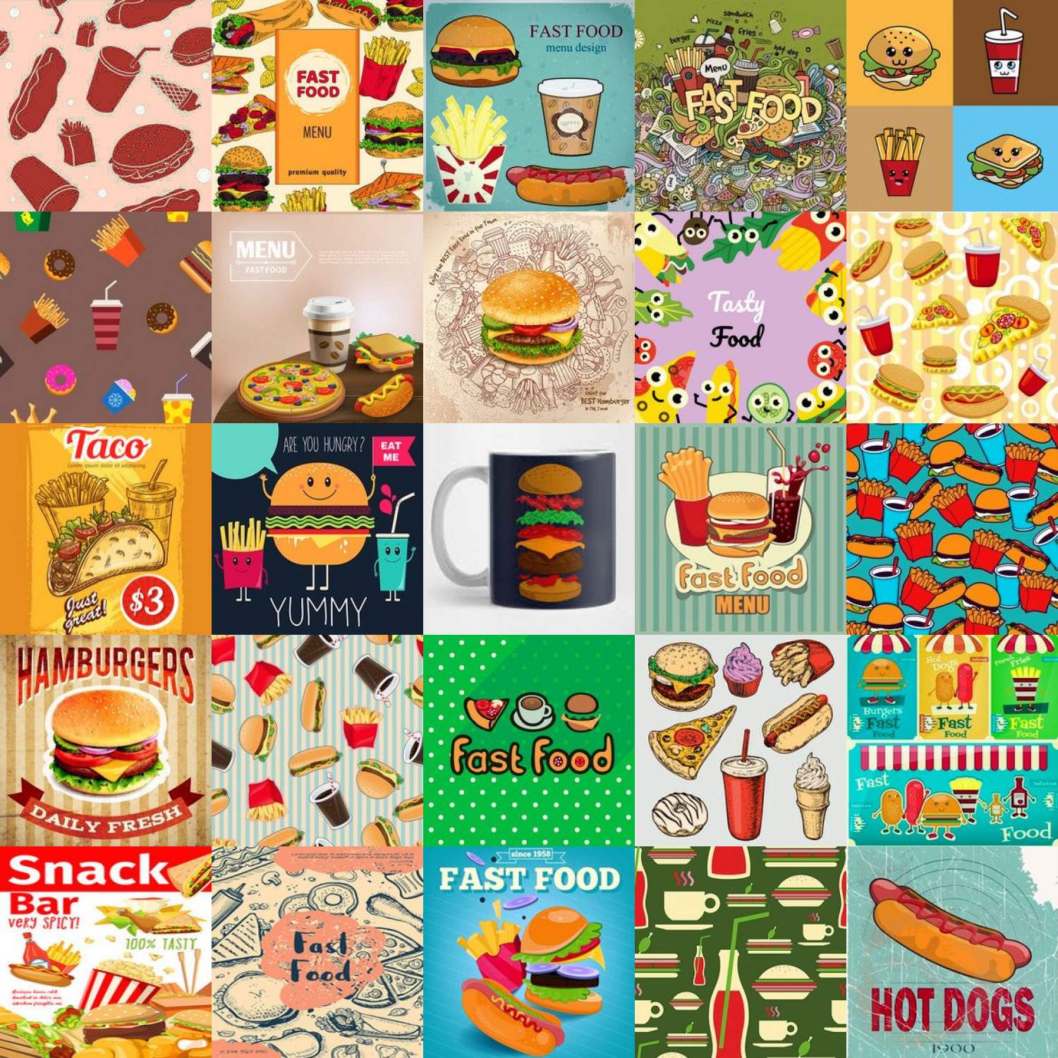 Solve Fast Food 2 jigsaw puzzle online with 324 pieces