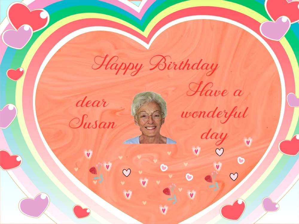 Solve Happy Birthday dear Susan (susie38) jigsaw puzzle online with 12 ...