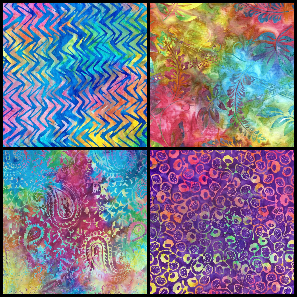 Solve batik-collage-2000x2000 jigsaw puzzle online with 400 pieces