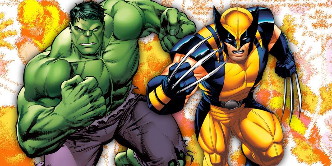 Solve Hulk and Wolverine jigsaw puzzle online with 276 pieces