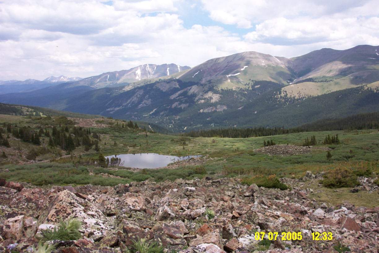Solve Hoosier Pass jigsaw puzzle online with 40 pieces
