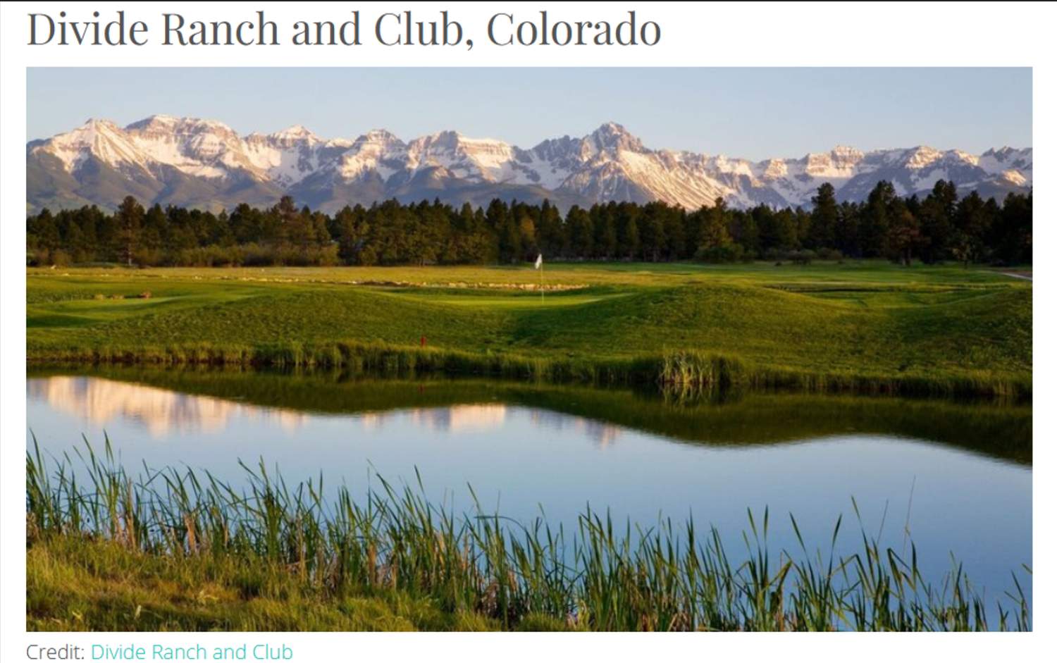 Solve MOUNTAINS-DIVIDE-COLORADO jigsaw puzzle online with 40 pieces