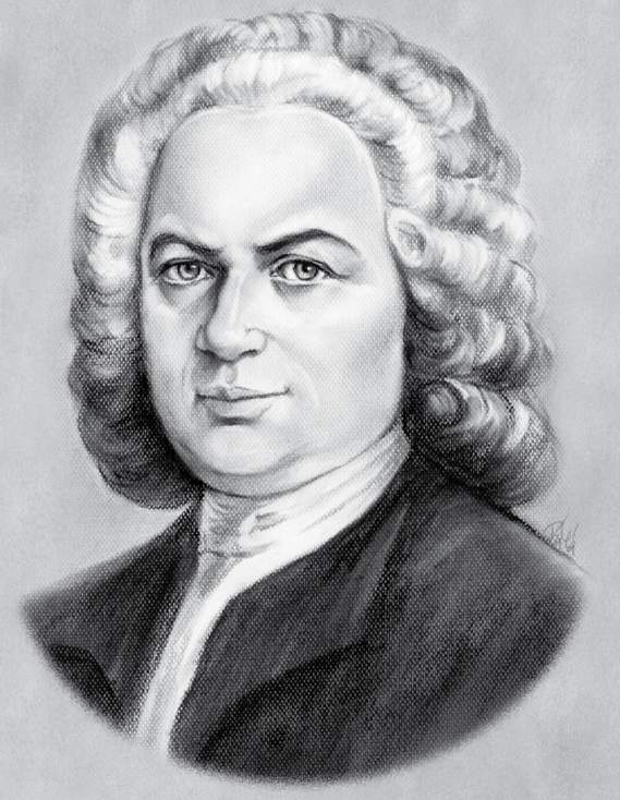 Solve johann sebastian bach jigsaw puzzle online with 20 pieces