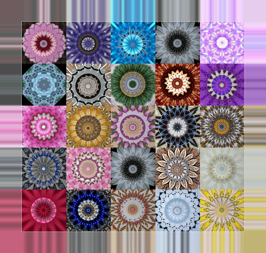 Solve Kaleido Collage: Small jigsaw puzzle online with 36 pieces